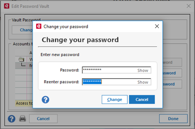 What is the Password Vault and how do I use it? | Quicken
